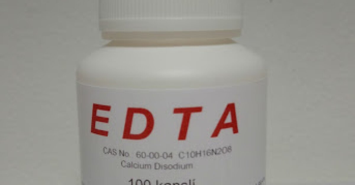 EDTA Calcium Disodium 100 kapslí- pro laboratorní účely | Ondřejův obchůdek