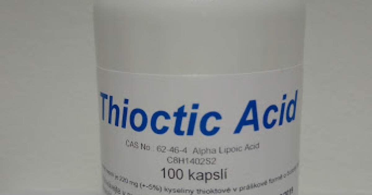Thioctic Acid 90 kapslí - pro laboratorní účely | Ondřejův obchůdek